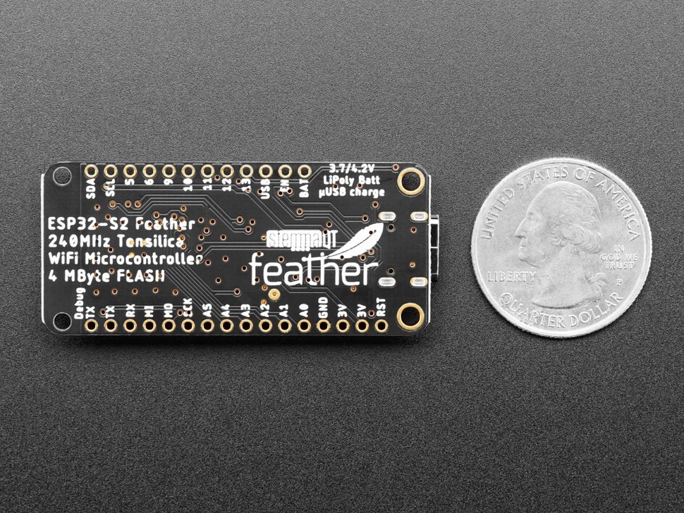Feather Esp32 S2 Wifi Gpio Modul Kompatibilní S Arduino Adafruit