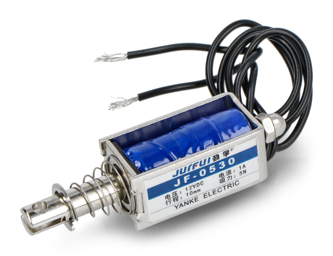 Tažný elektromagnet 12V 0,1 kg Botland - obchod s robotikou