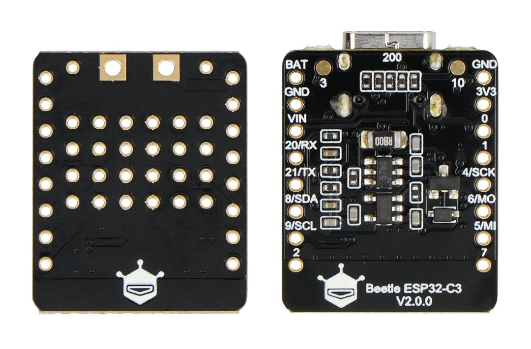 Beetle ESP32 - C3 RISC-V - s mikrokontrolérem Espressif ESP32-C3 RISC-V - WiFi - Bluetooth ...