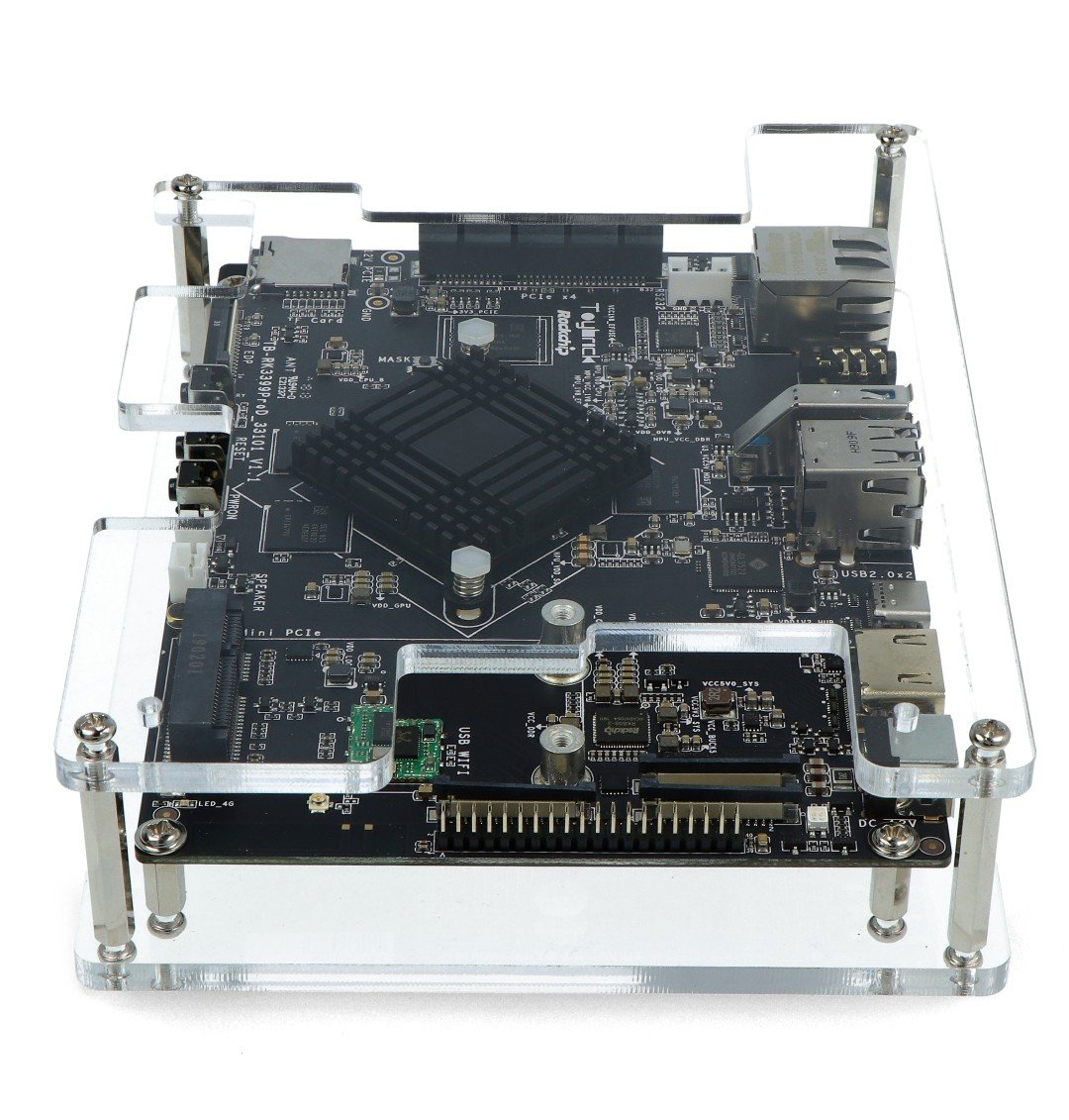 Toybrick RK3399Pro 3 GB RAM + 16 GB eMMC WiFi Botland - obchod s robotikou